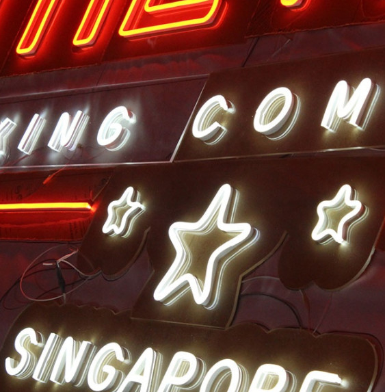 Indoor LED Flex Neon Channel Letter Signs PANTONE / RAL Color