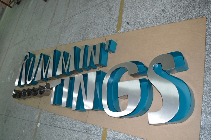 Mirror Polished Decorative Metal Letters 2mm -40mm Stainless Steel ...