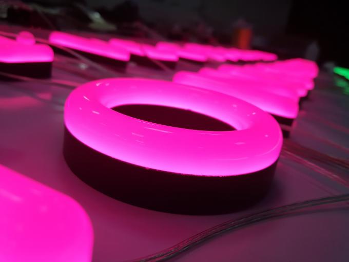 LED Faux Neon Channel Letter Signs Stainless Steel / Acrylic Material
