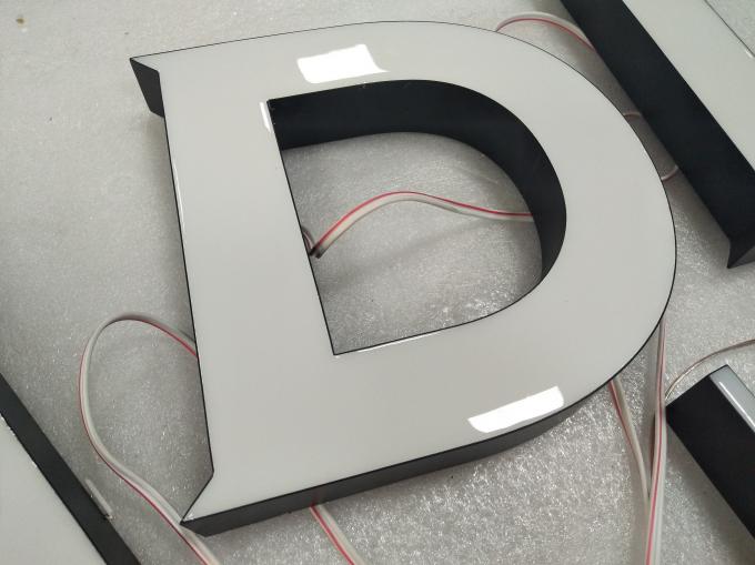 Internally Illuminated Sign , 3D Acrylic Letter Signs For Bus Stations